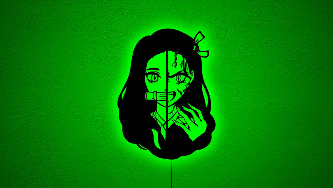 Demon Slayer Nezuko Kamado Wall Sign Nezuko Kamado Manga Wall - Etsy UK