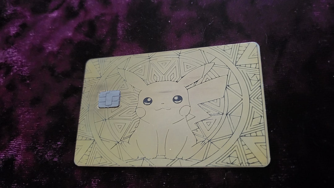 Custom Engraved 24k Gold Plated Credit Card, With Chip/magnetic Stripe ...