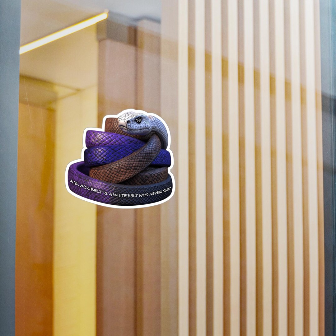 BJJ Decals, Motivational Jiu Jitsu Quotes, Never Quit Car Stickers ...