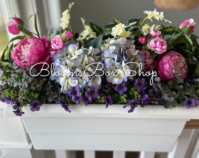 Bloomsbox - Hand Crafted Faux Floral Creations, Window Box Filler - Etsy