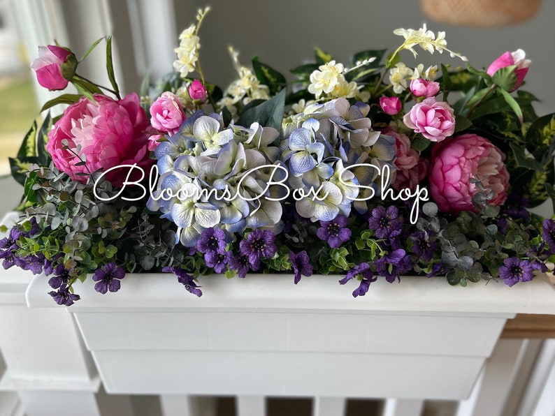 Bloomsbox Hand Crafted Faux Floral Creations, Window Box Filler - Etsy
