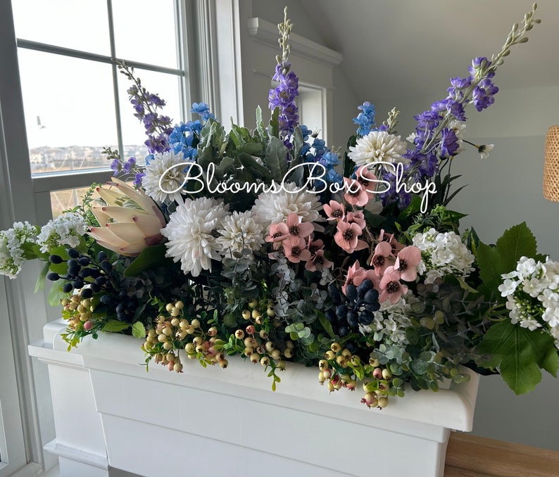 Bloomsbox Hand Crafted Faux Floral Creations, Window Box Filler - Etsy