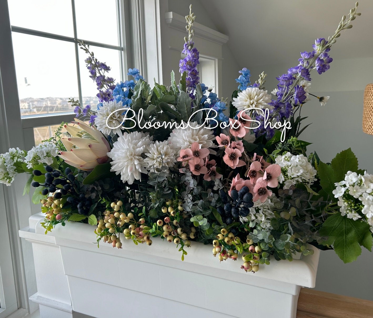 Bloomsbox Hand Crafted Faux Floral Creations, Window Box Filler - Etsy