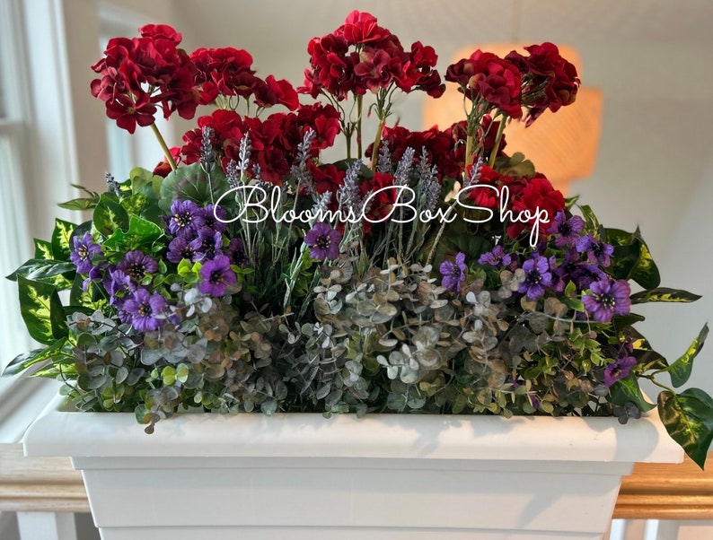 Bloomsbox Hand Crafted Faux Floral Creations, Window Box Filler - Etsy