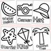 40 Simple Words Coloring Pages for Kids, Printable Bold and Easy ...