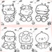 Coloring Pages for Kindergarten, Printable Bold and Easy Designs ...