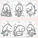 Moo Deng Hippo Coloring Pages for Kids and Preschoolers, Bold and Easy ...