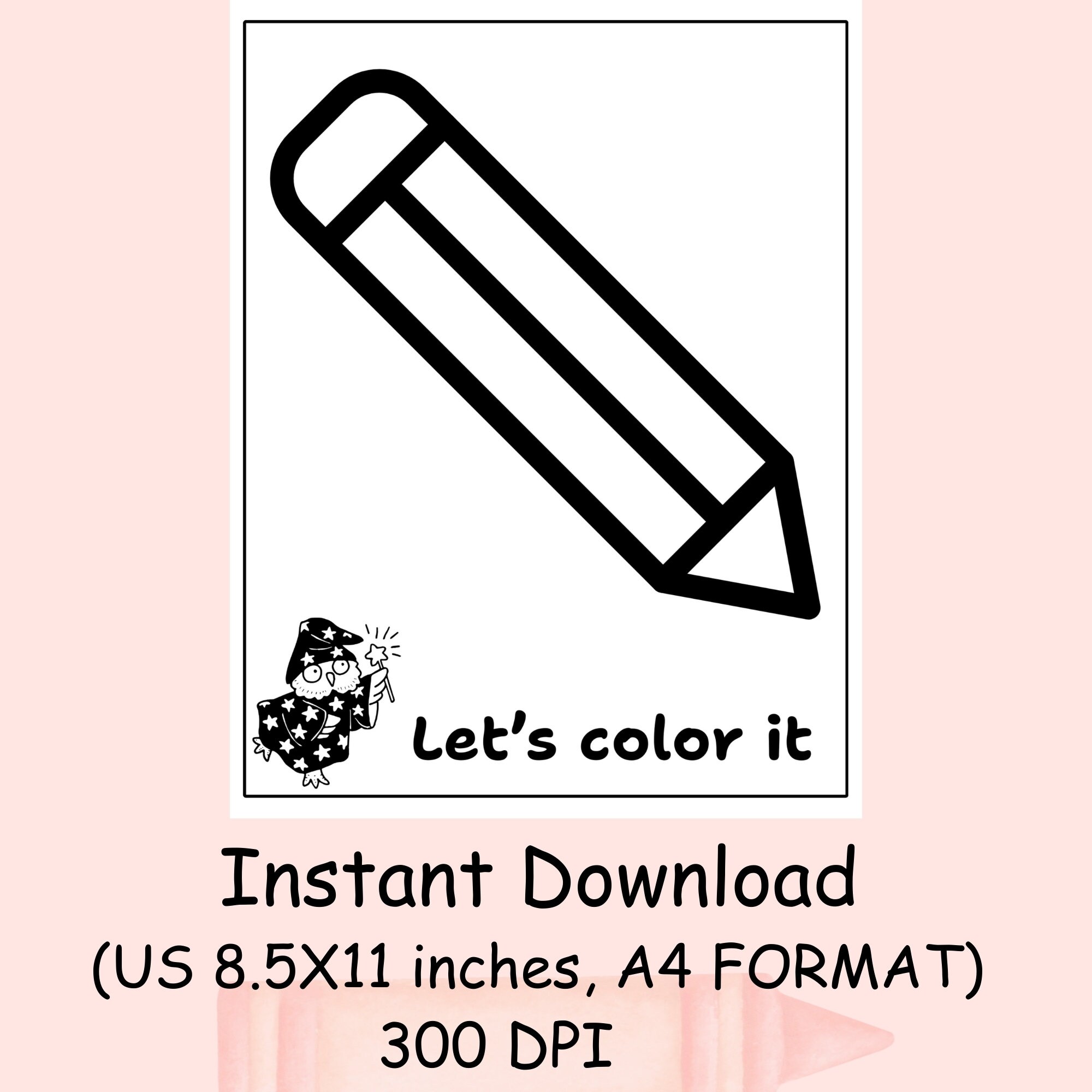 135 Super Easy Coloring Pages for Kids, Printable Bold and Easy Designs ...