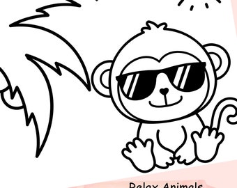 Coloring Pages for Kindergarten, Printable Bold and Easy Designs ...