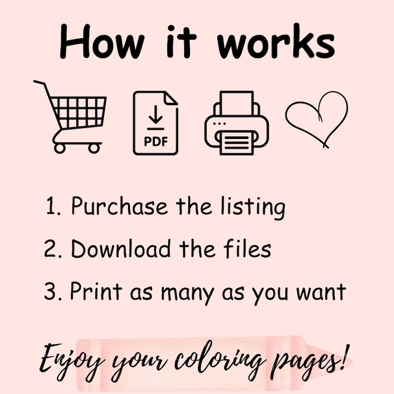 45 Super Easy Coloring Pages for Kids, Printable Bold and Easy Designs ...