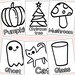 40 Simple Words Coloring Pages for Kids, Printable Bold and Easy ...