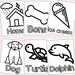 40 Simple Words Coloring Pages for Kids, Printable Bold and Easy ...