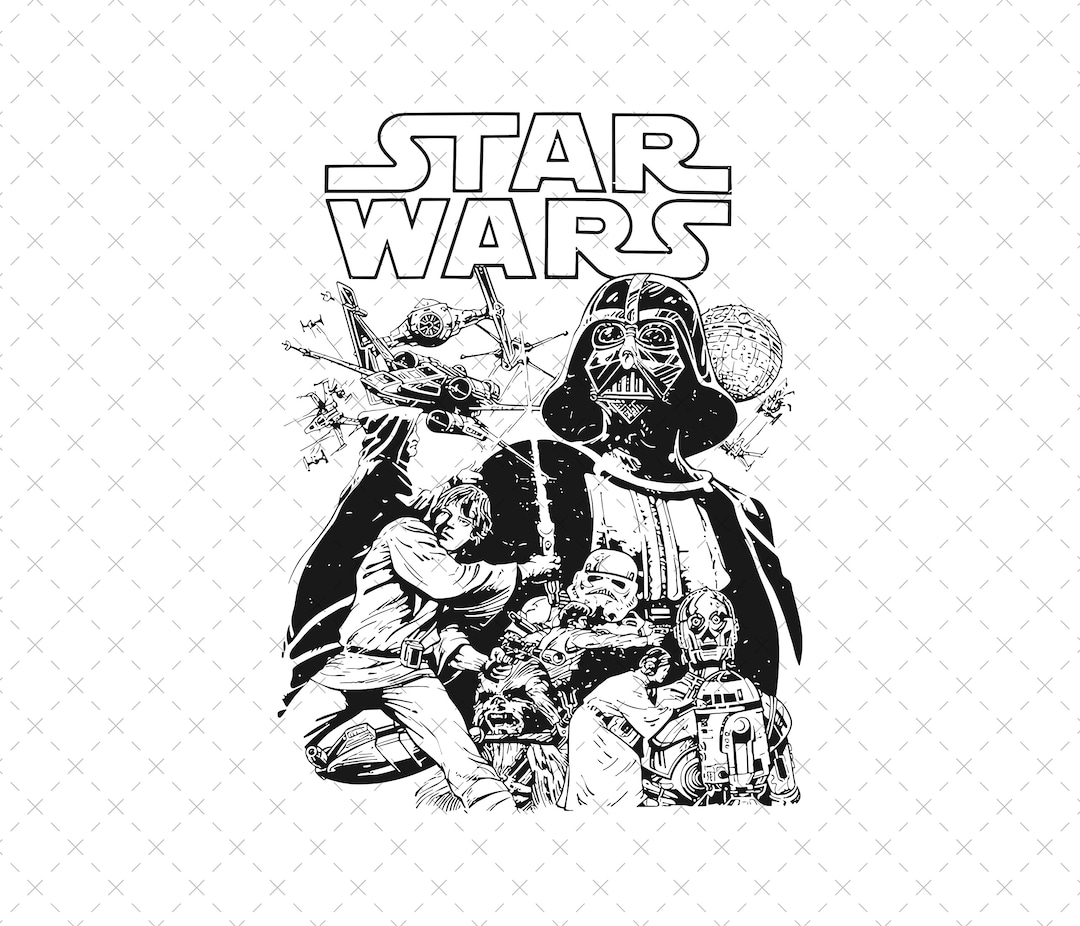 Star Wars SVG, Star Wars Png, Star Wars Cricut Svg, Star Wars Clipart ...