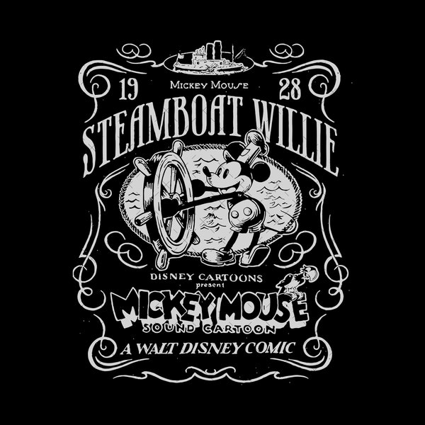 Steamboat Willie Svg - Etsy