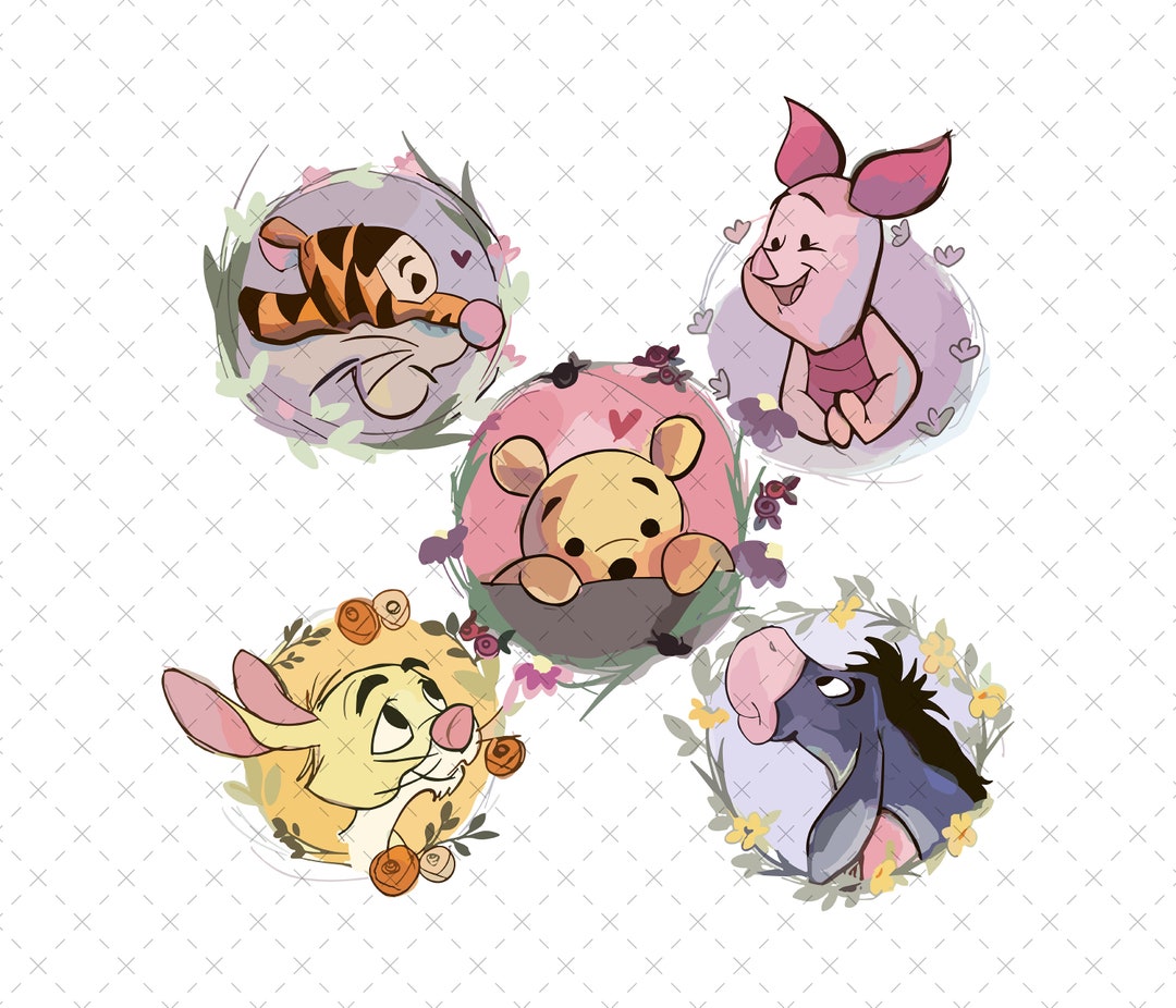 Retro Winnie the Pooh Png, Winnie the Pooh Png, Winnie the Pooh ...