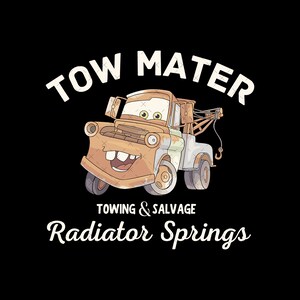 Retro Tow Mater Radiator Springs Png, Tow Mater Png, Retro Mater Png ...