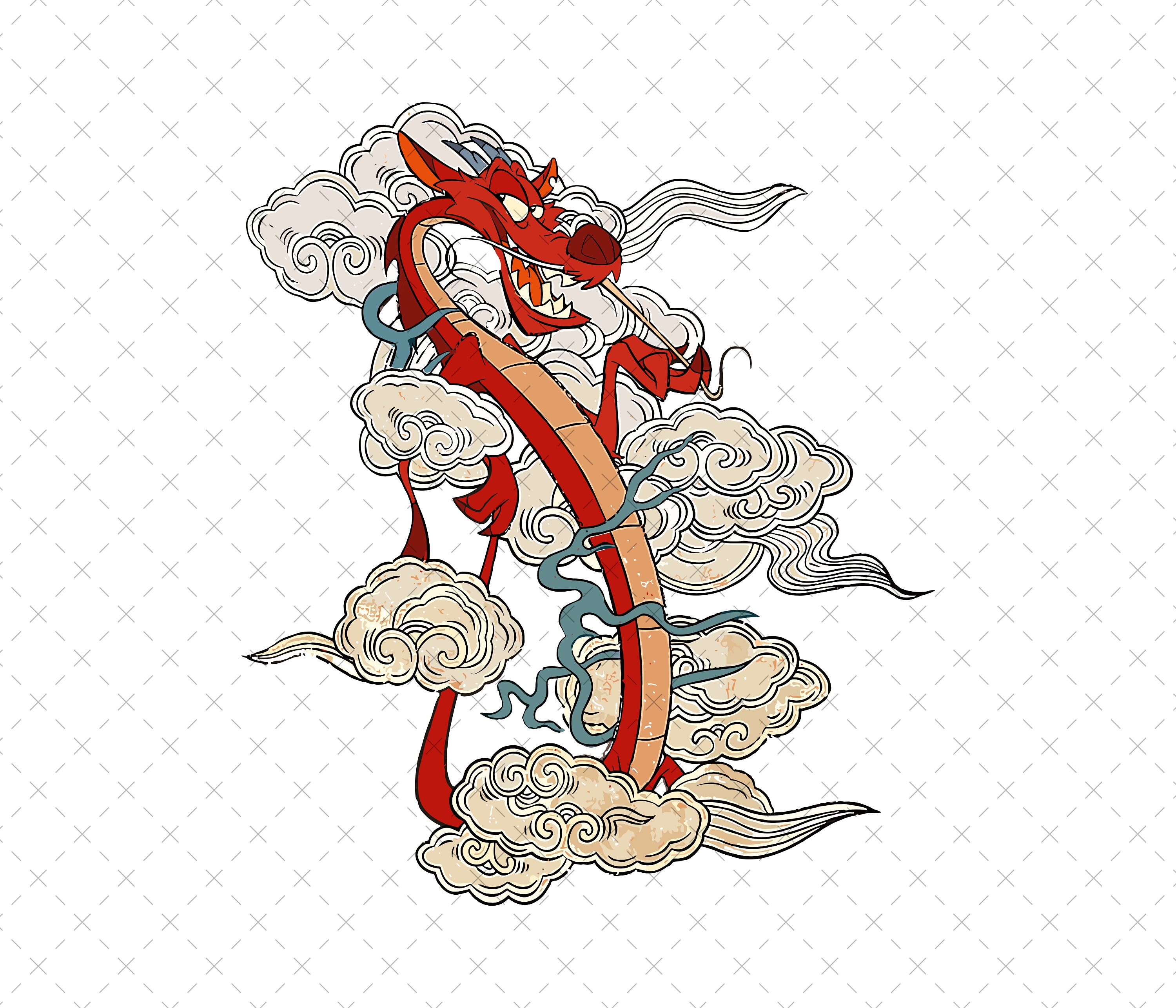 Retro Mushu Png, Mushu Png, Princess Mulan Png, Princess Png, Only Png ...