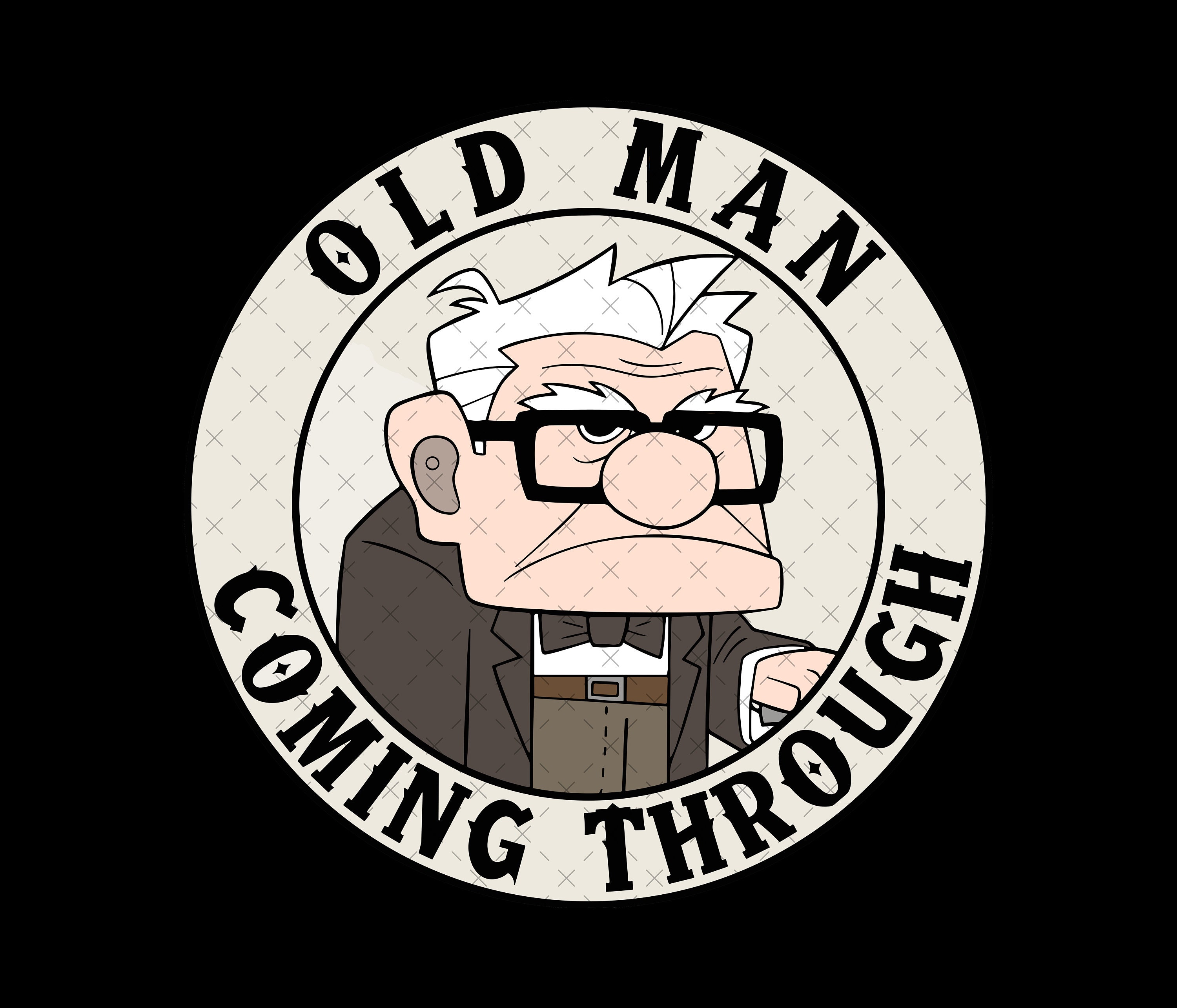 Old Man Coming Trough Png Svg, Cricut Svg, up Svg, up Png, Adventure is ...