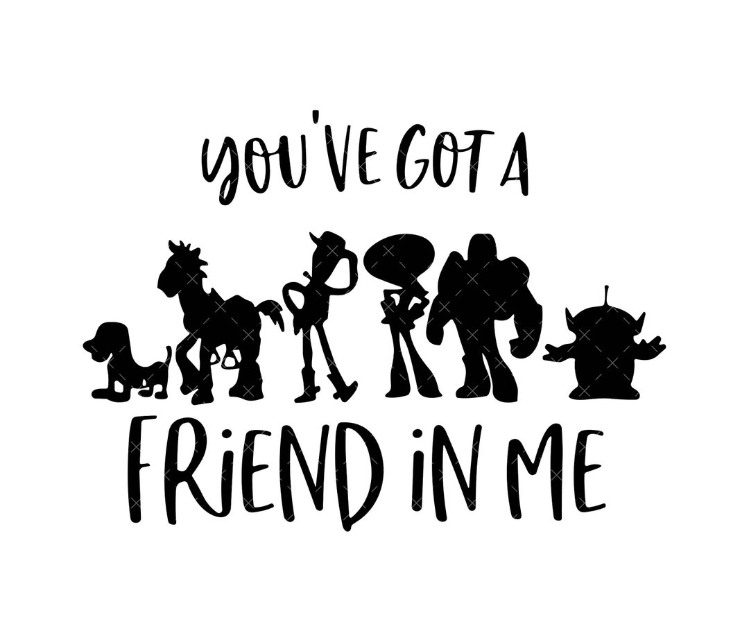 Toy Story Cut File, Toy Story Png Svg Family Vacation Svg, Friend Squad ...
