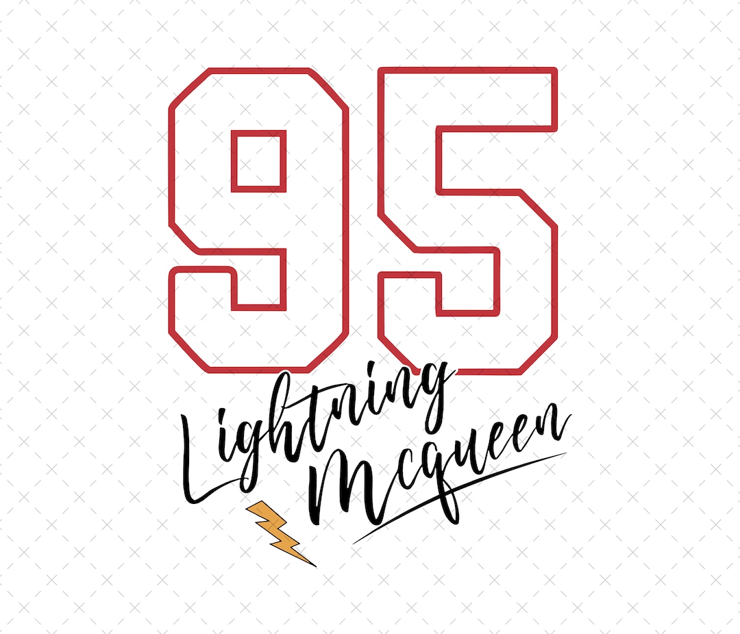 Lightning Mcqueen 95 Png Svg, Cars Png Svg, Lightning Mcqueen Svg Png ...