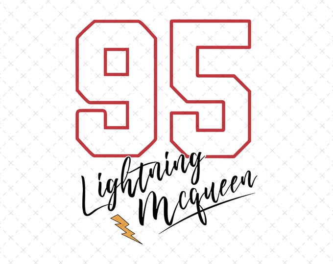 Lightning Mcqueen 95 Digital Download PNG - Etsy Canada