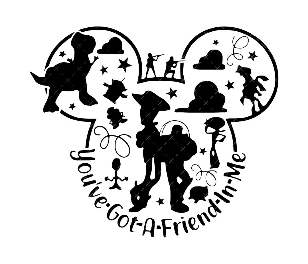 Toy Story Cut File, Toy Story Png Svg Family Vacation Svg, Friend Squad ...