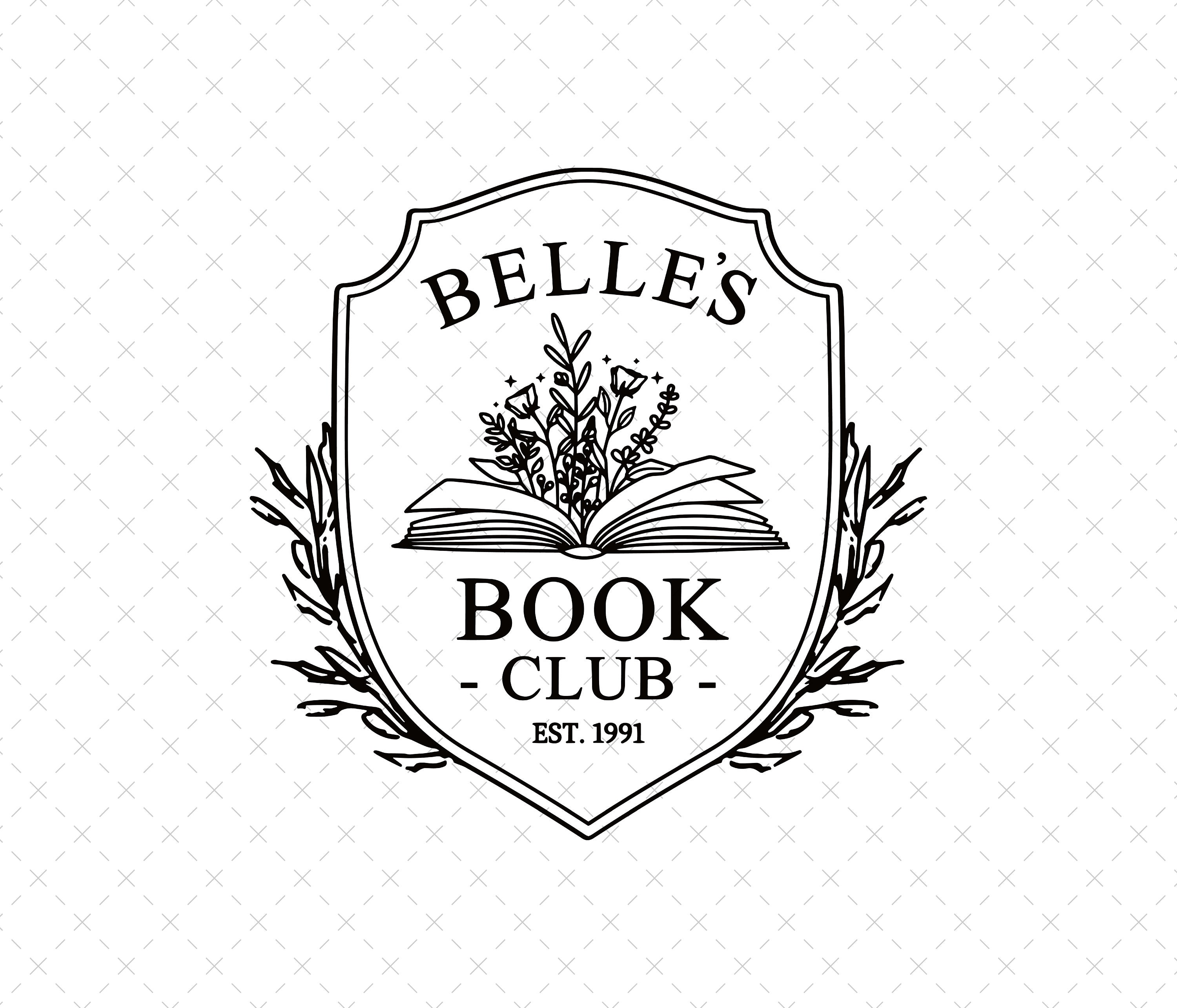 Book Club Png, Book Club Svg, Princess Book Club Png, Cricut Svg, Cut ...