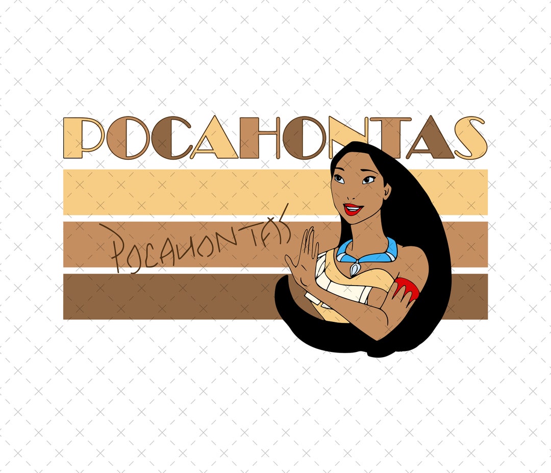 Retro Pocahontas Png, Pocahontas Characters Png, Pocahontas Clipart Png ...