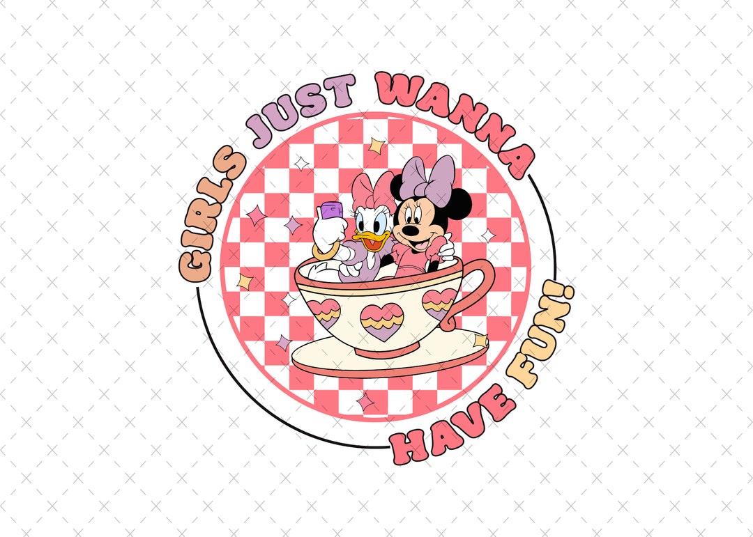 Girls Just Wanna Have Fun Png Svg, Svg File for Sublimation, Summer Png ...