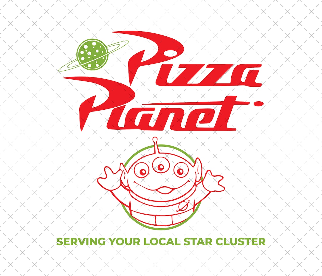 Pizza Planet Png, Pizza Planet Svg, Aliens Svg Png, Foods and Drinks ...
