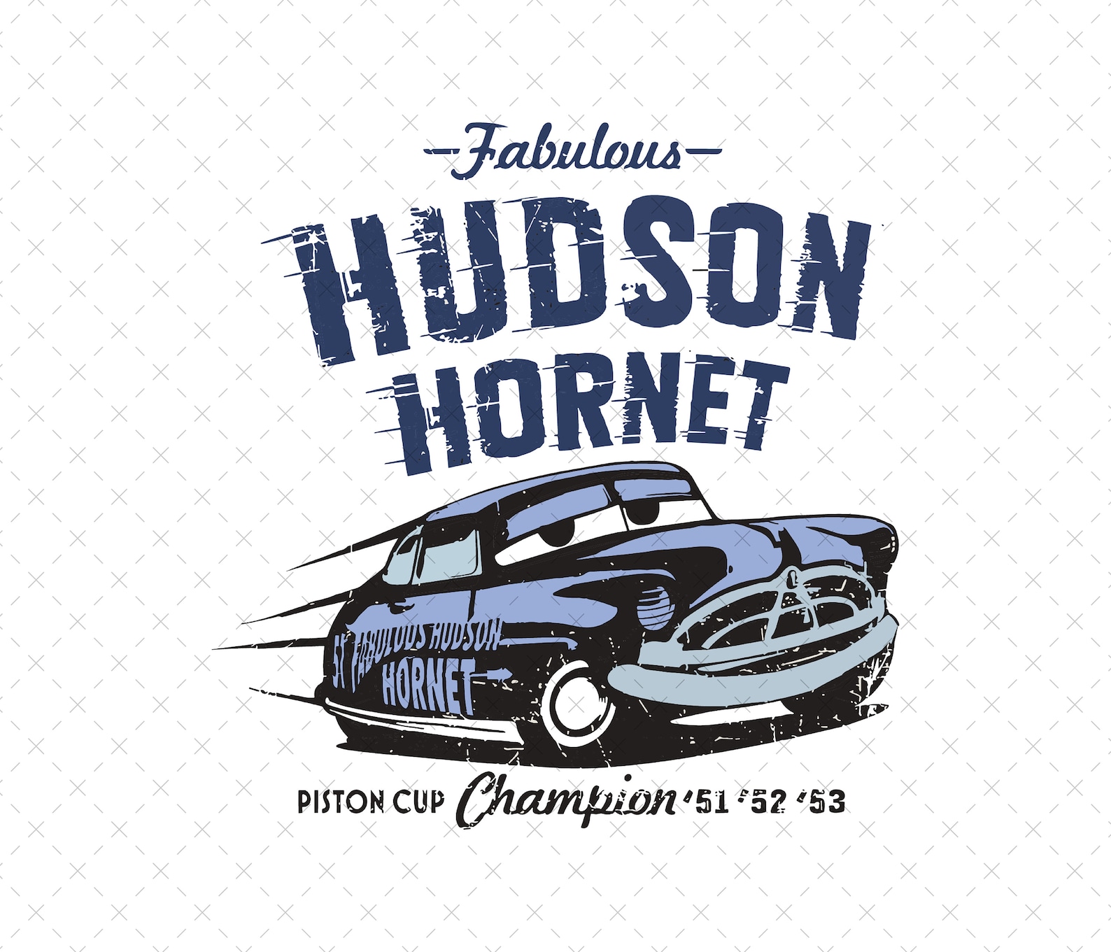 Retro Hudson Hornet Png Svg, Hudson Hornet Png Svg, Cars Shirt Png ...