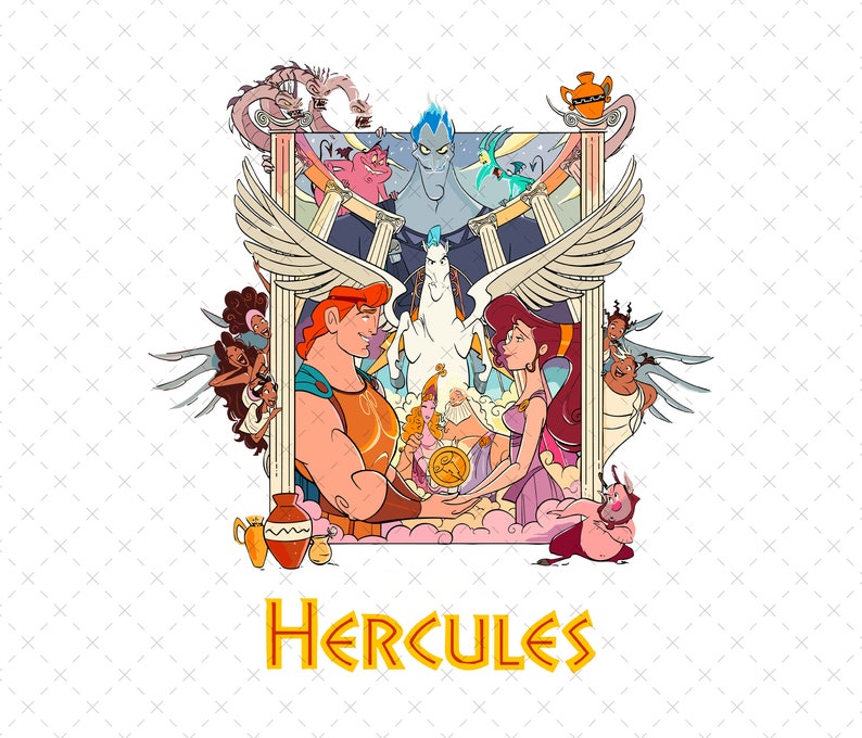 Retro Hercules Png, Hercules Png, Hercules Sublimation Design, Hercules ...