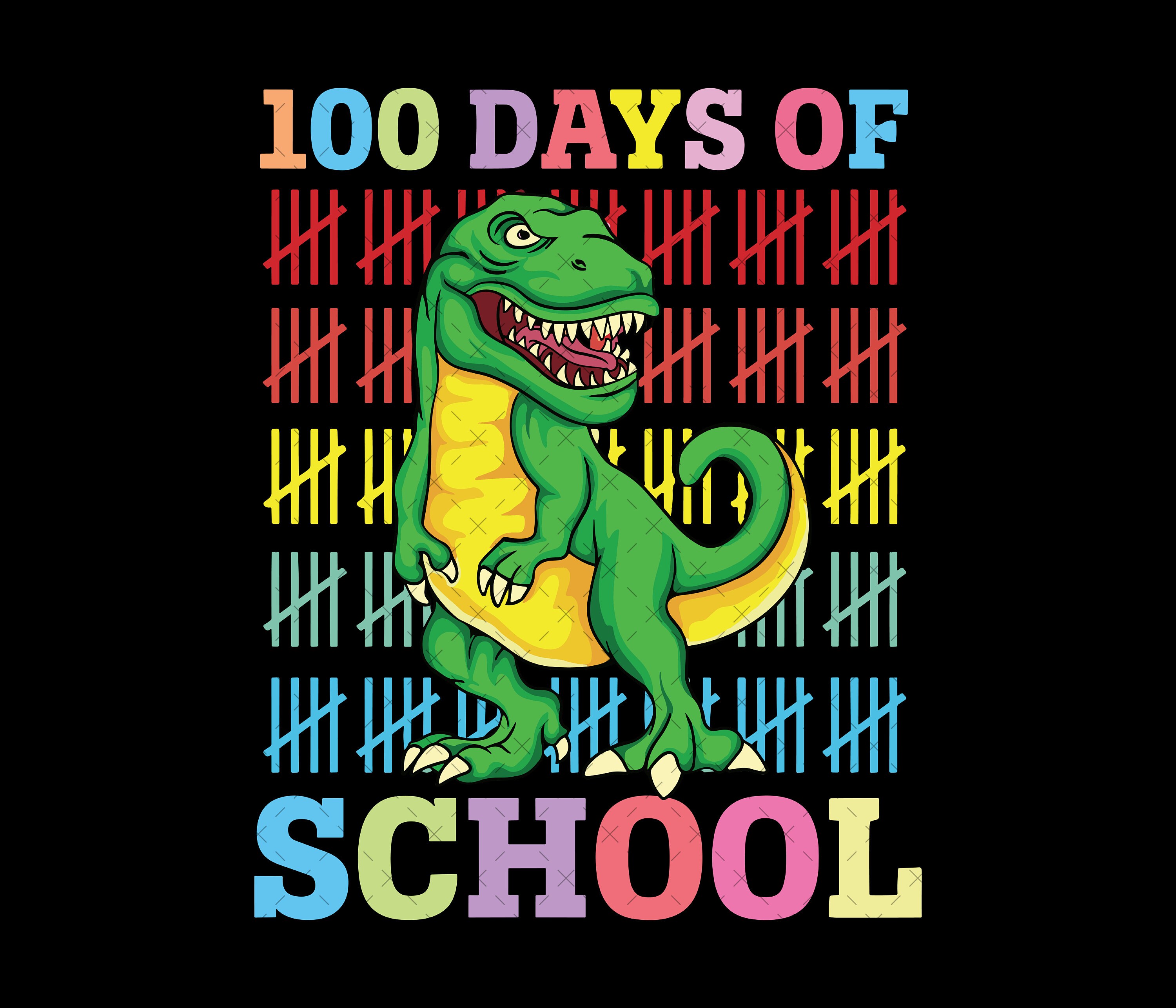Dinosaur 100 Days of School Png, Dinosaur Png, School Png, Teacher Png ...