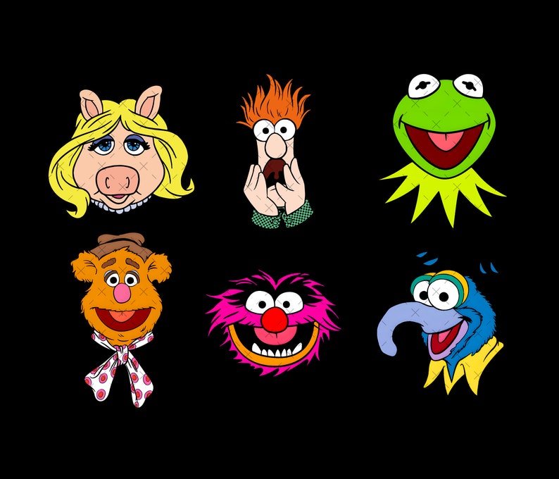 Muppets Png, Muppets Svg, Muppets Svg for Cricut Sublimation, Family ...