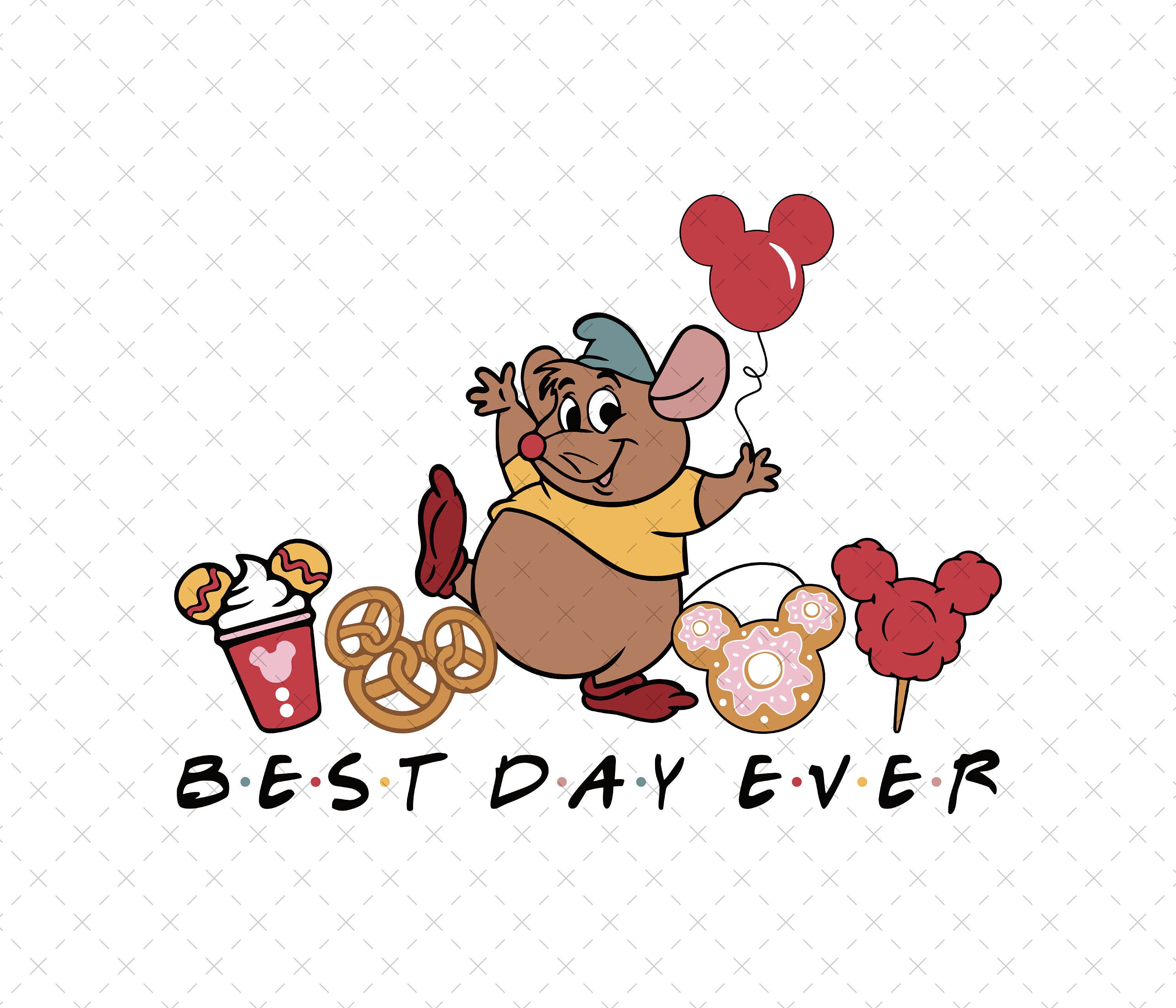 Best Day Ever Gus Svg Png, Gus Gus Mouse Png Svg, Lookin' Like A Snack ...