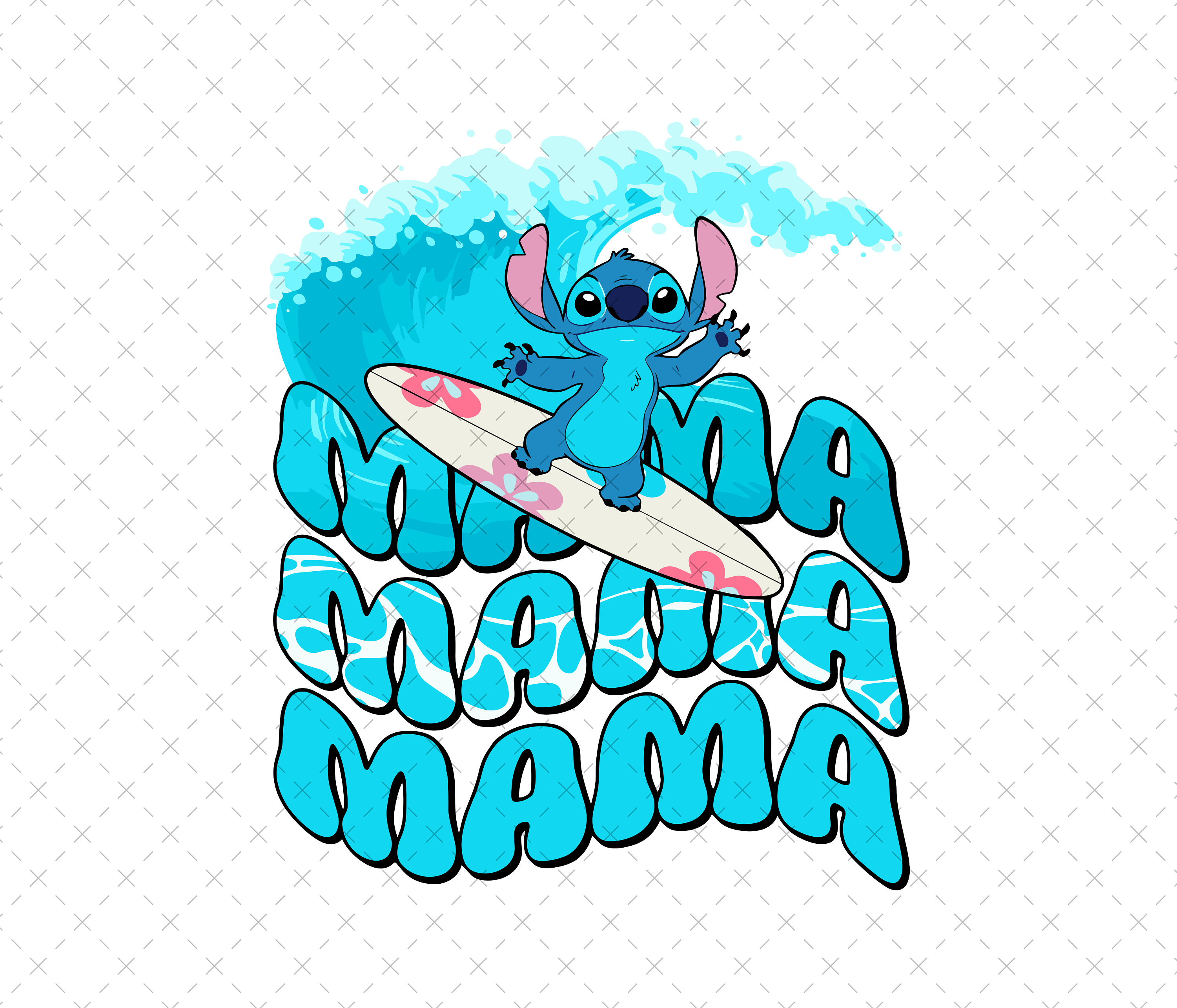 Stitch Mama Png, Mama Png, Stitch Png, Mom Png, Mother's Day Png, Lilo ...