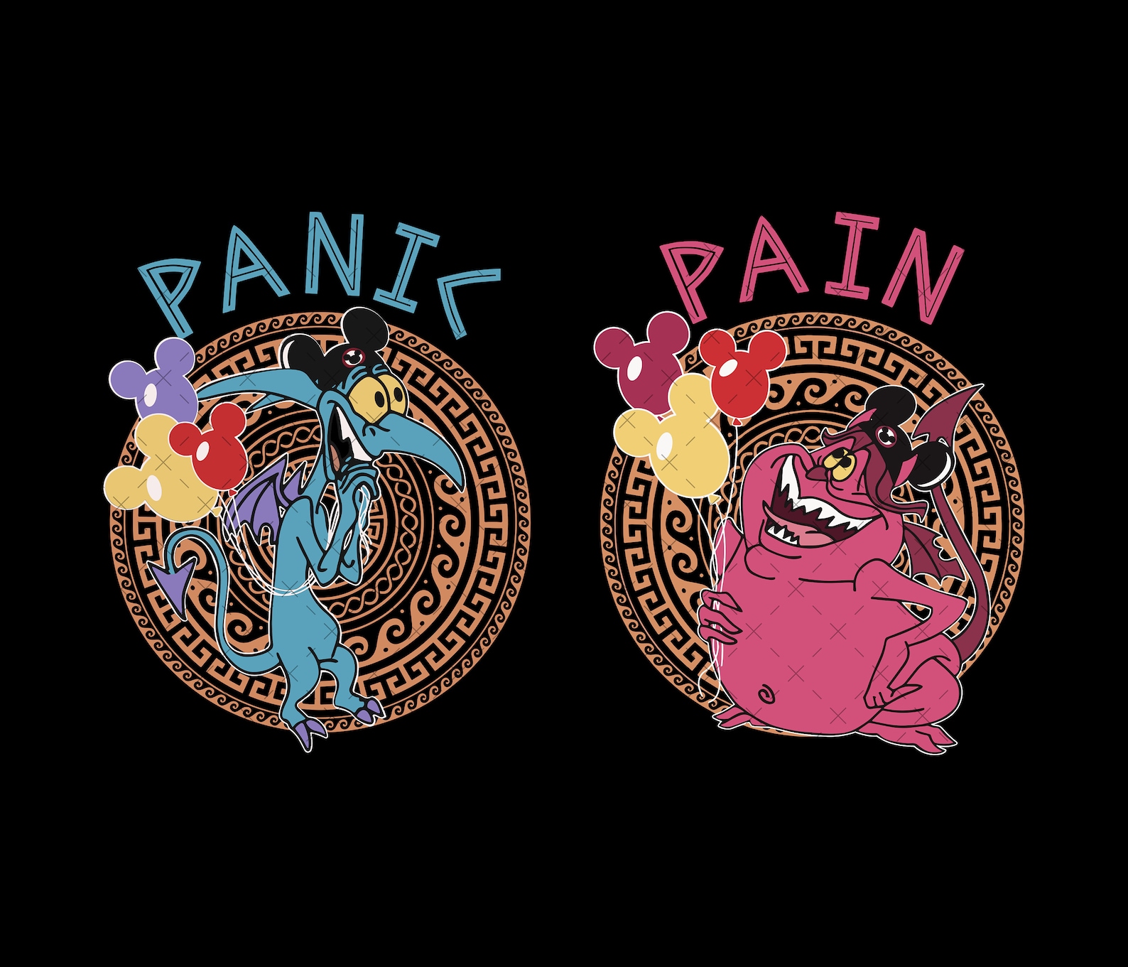 Panic and Pain Png, Hercules Png, Svg File for Cricut, Hercules Svg ...
