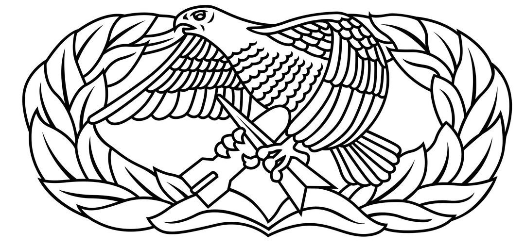 Air Force Maintenance Badge (junior) Symbol - Etsy