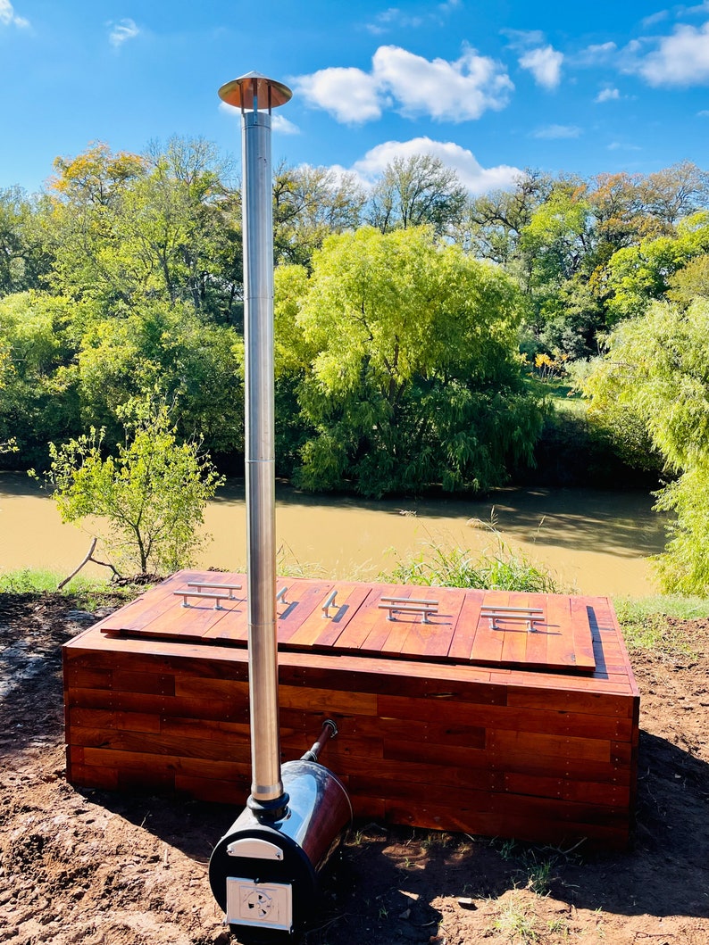 DIY Wood Burning Hot-tub & Ice-bath, Plunge Pool: Sustainable Back ...