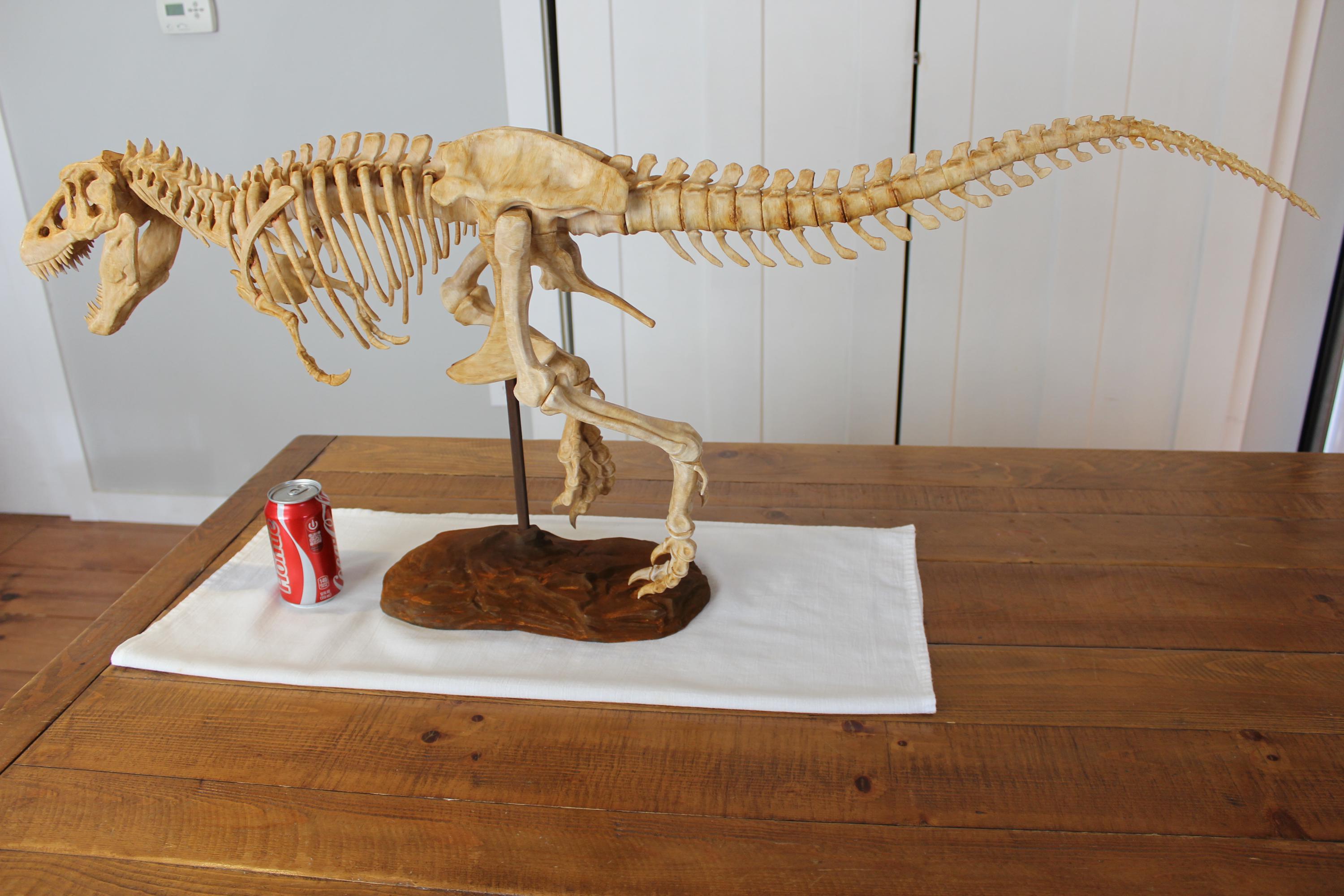 Large T-rex Skeleton, Tyrannosaurus Rex Skeleton Replica, 3d Printed ...