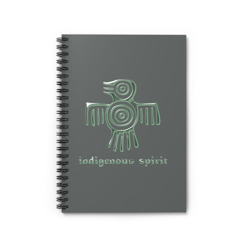 Native American Aztec Southwest Ornament Spiral Ruled Line Notebook ...