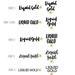 Liquid Gold Decal - Etsy