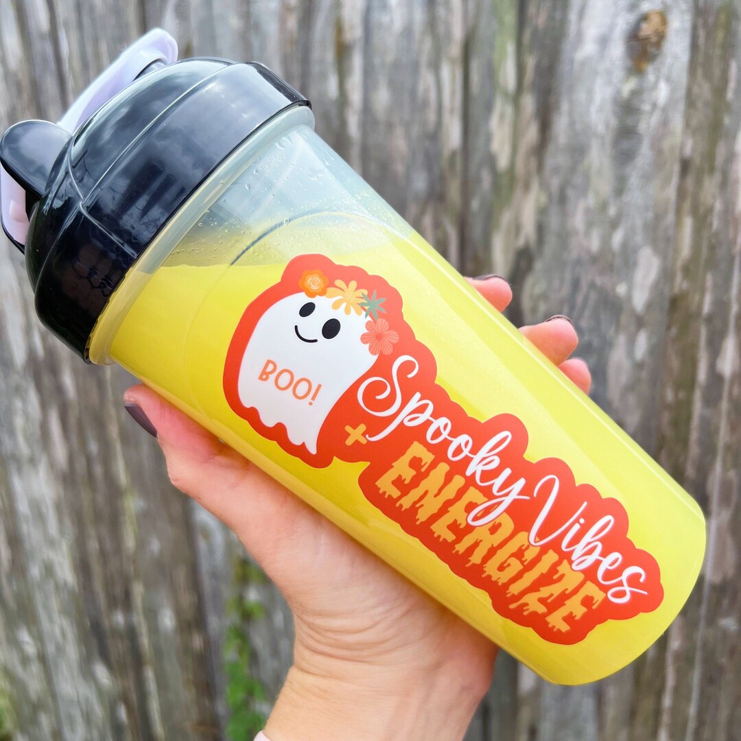 Spooky Vibes & Energize Full Color Sticker - Halloween Fall 2023-- for ...