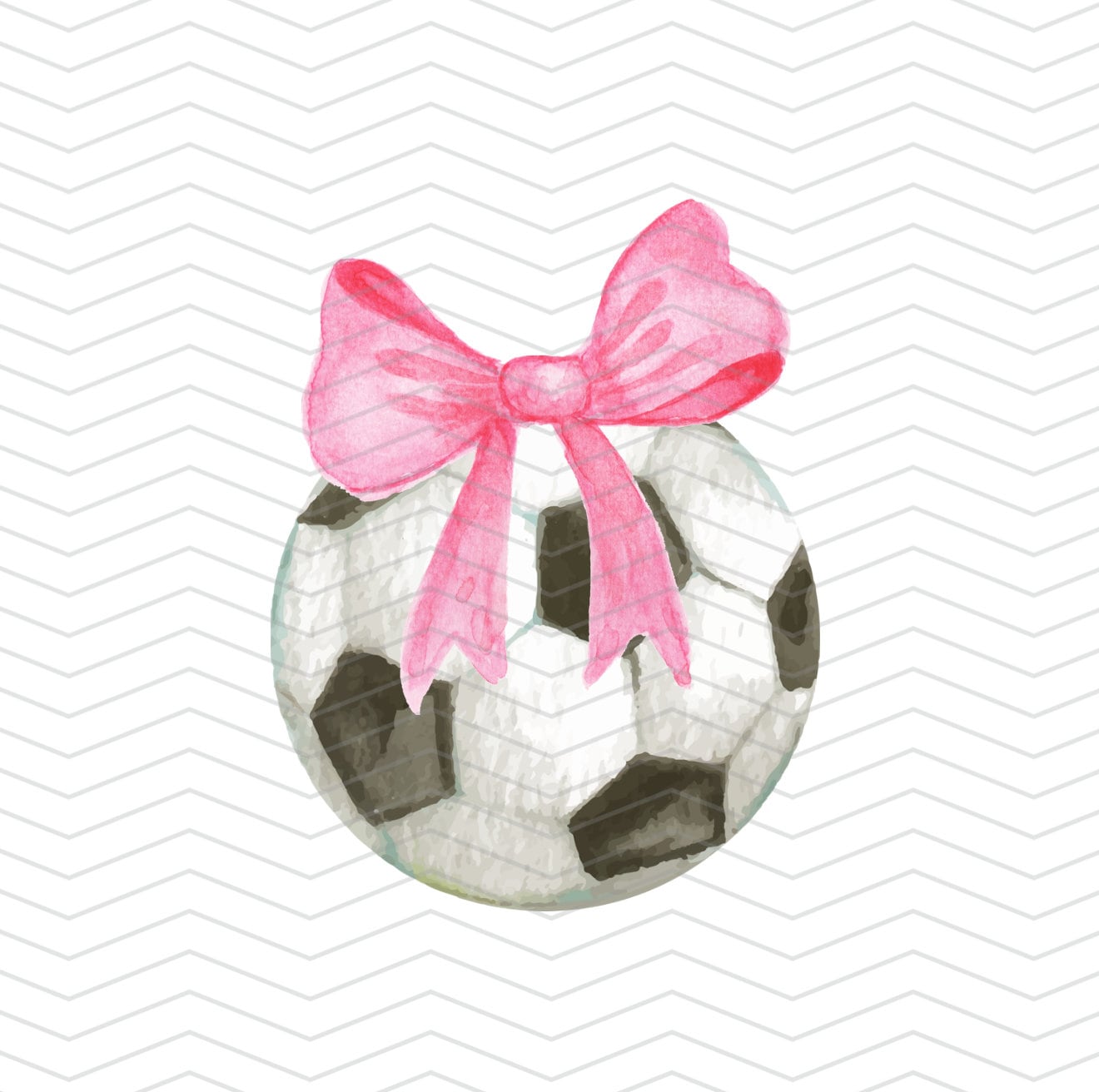 Coquette Pink Bow Soccer Ball PNG SVG File, Cute Girl Era, Grand ...