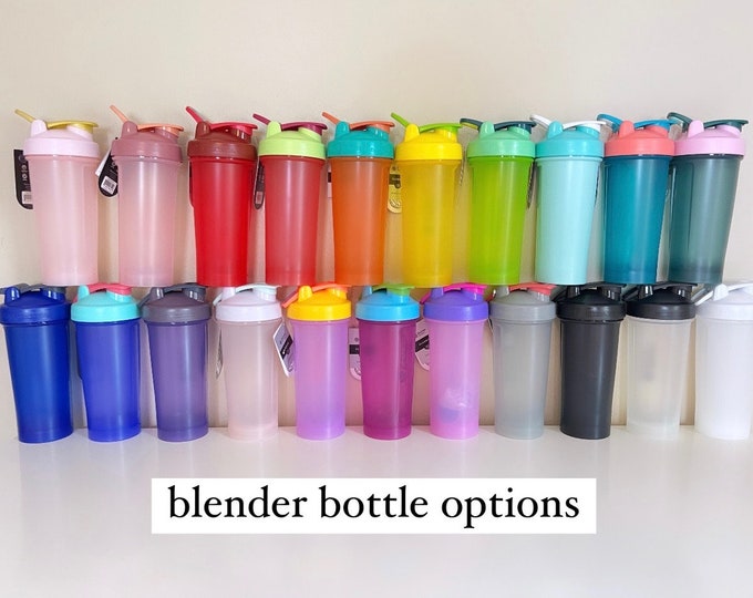 Personalized Bench Bar 14oz Gym Shaker Bottle Protein Shake Bottle Gym ...