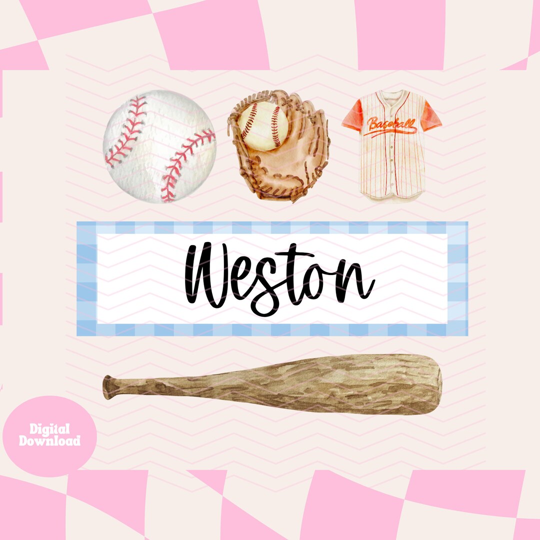 Coquette Baseball Custom Name SVG PNG File, Cute Girl Era, Grand ...