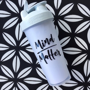 Mind Over Matter Decal- Shaker Decal ----- Cup Decal- Laptop Sticker ...