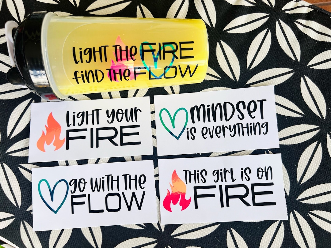 Light Your Fire, Find Your Flow Collection- Workout Inspired - Energize ...