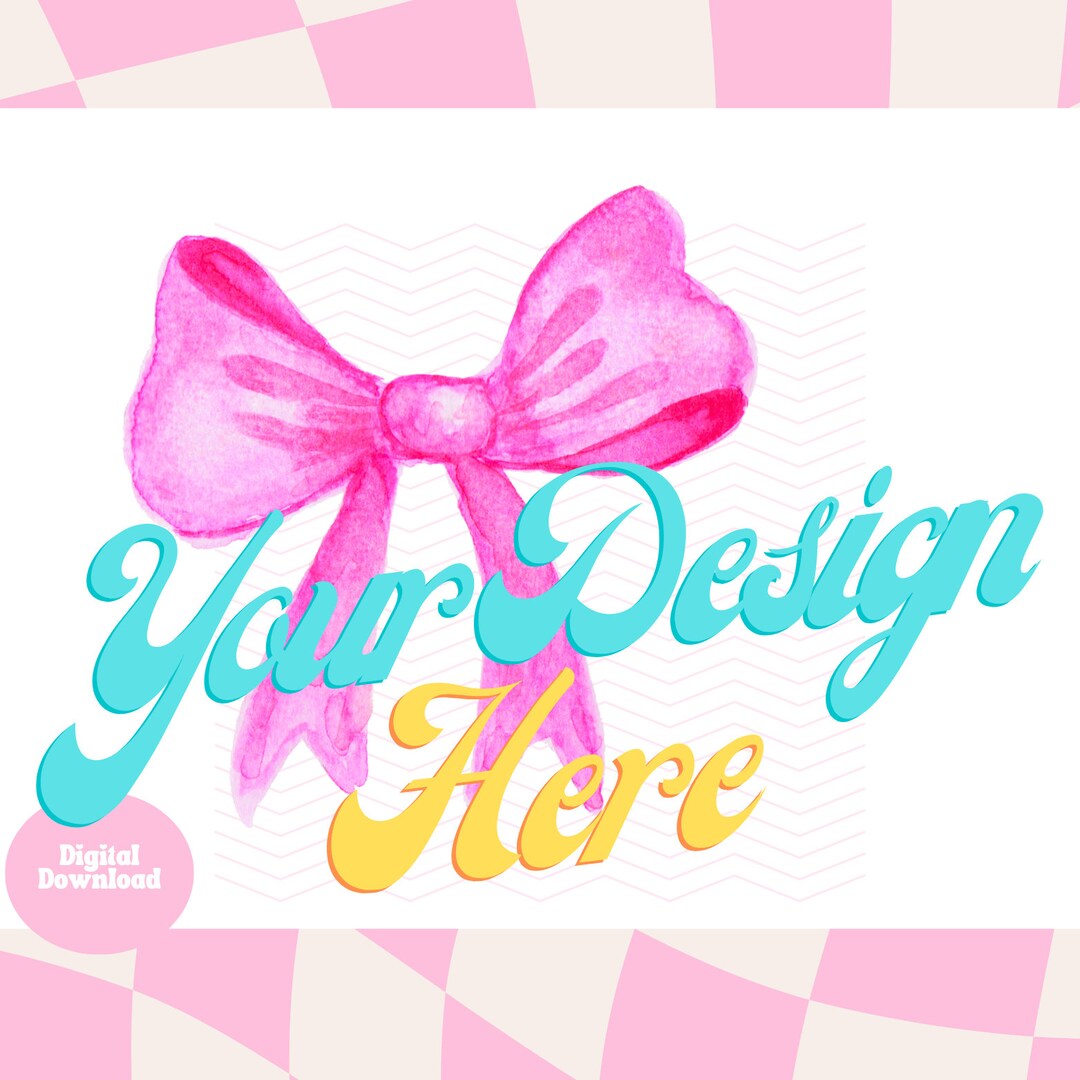 Custom Coquette Digital File - Etsy