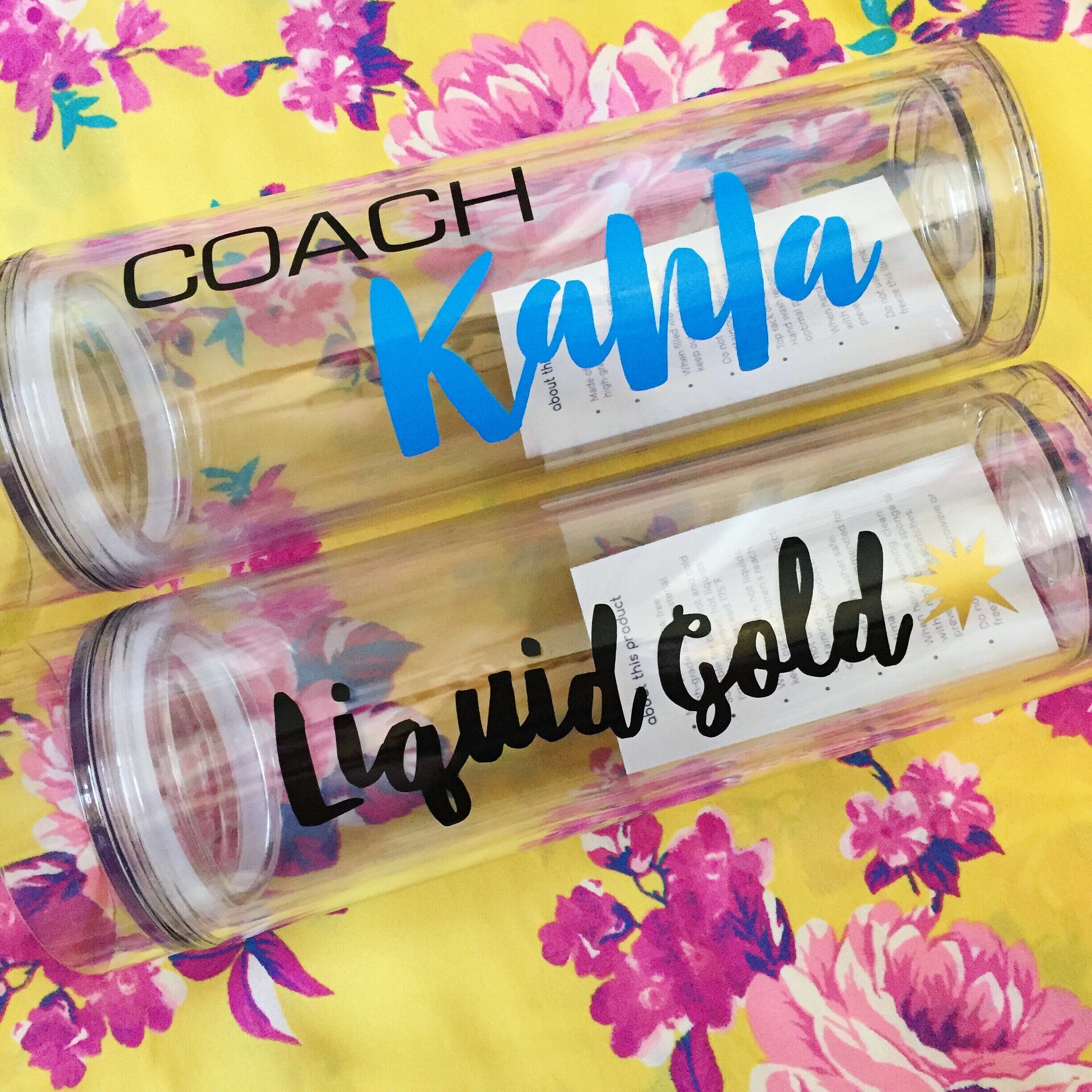 Liquid Gold Decal - Etsy